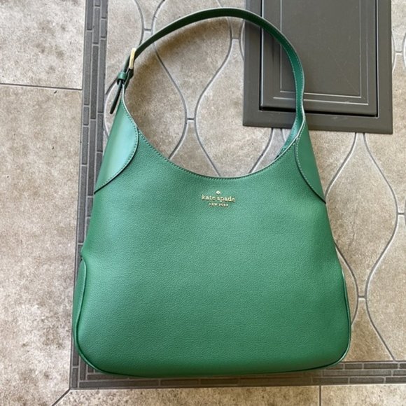 kate spade | Bags | Kate Spade Aster Shoulder Bag Deep Jade Green ...